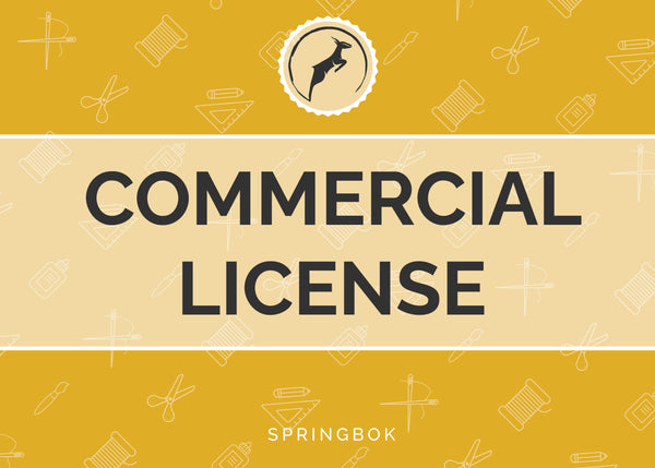 Commercial Use License - Springbok Craft Company